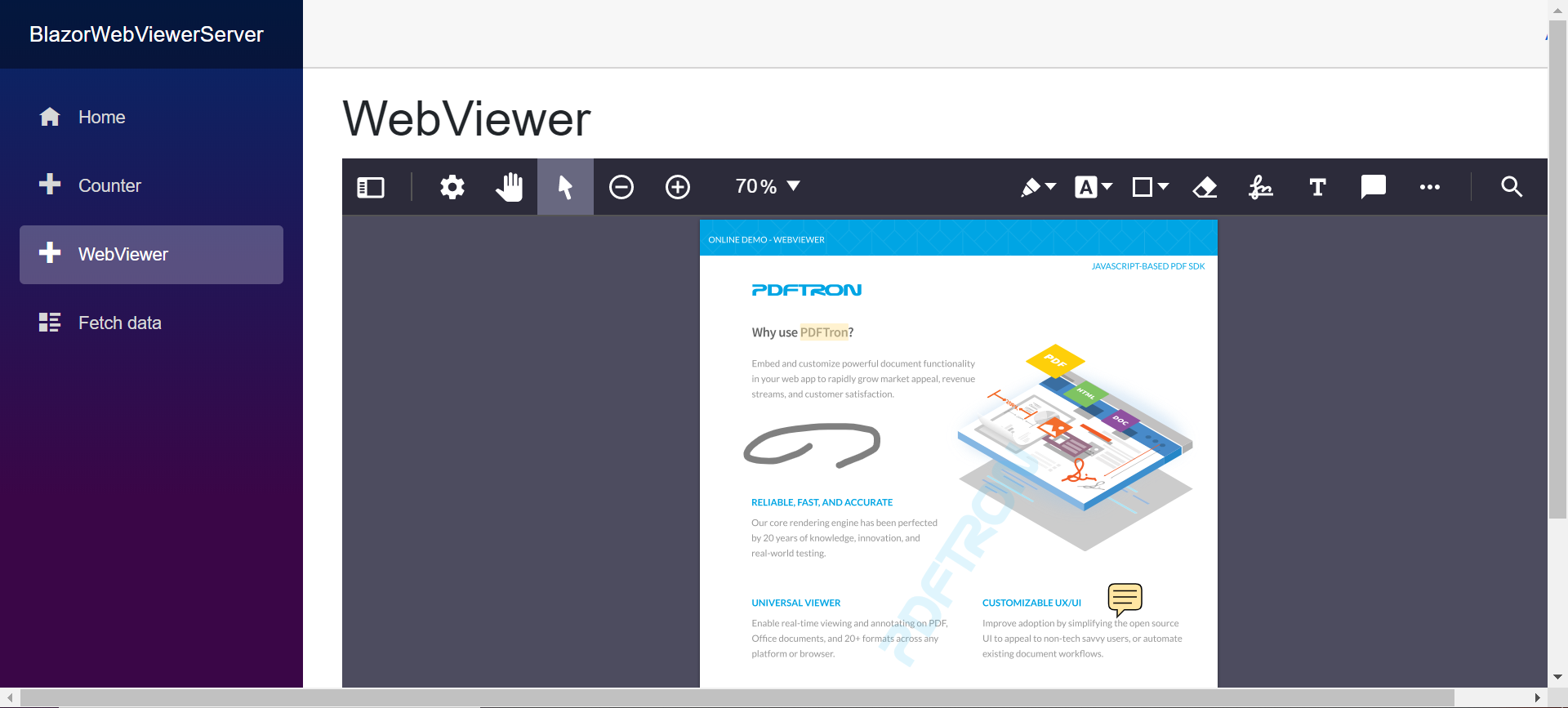 How To Build A Pdf Viewer With Vue Js Pdftron